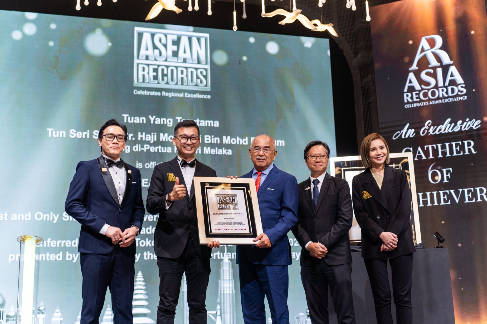 Tun Seri Setia Dr. Haji Mohd Ali bin Mohd Rustam Honoured at ASEAN ...