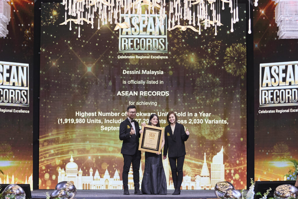 Dessini Officially Recognised by ASEAN Records for Highest Number of ...