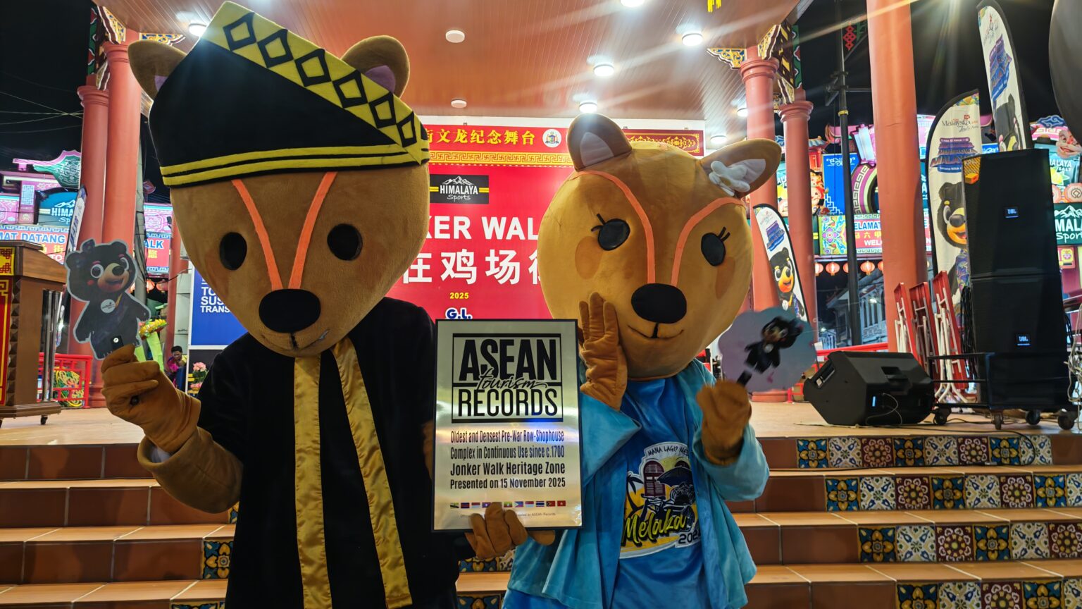 Jonker Walk Heritage Zone recognised by ASIA & ASEAN Records